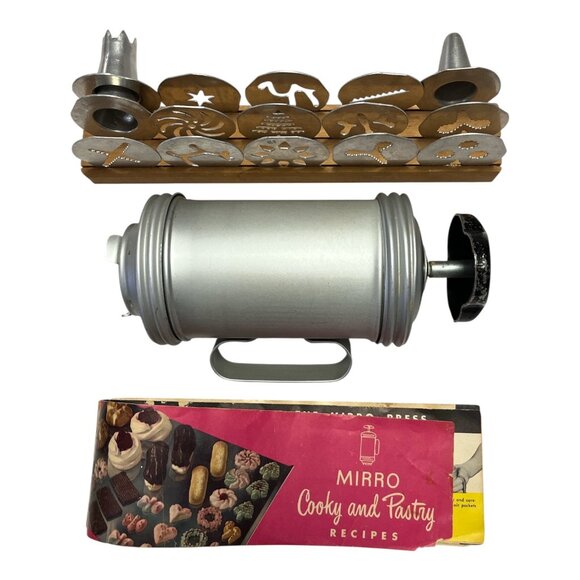 Mirro | Dining | Vintage Mirro Cooky Pastry Press No 358am W 5 Discs ...